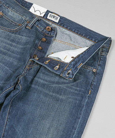 Edwin ED-55 Relaxed Tapered Mid Wash Denim – TGD Responsive